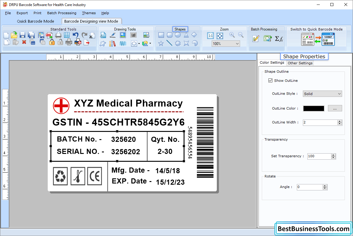 Laboratory barcode system design healthcare label tags for labeling ...