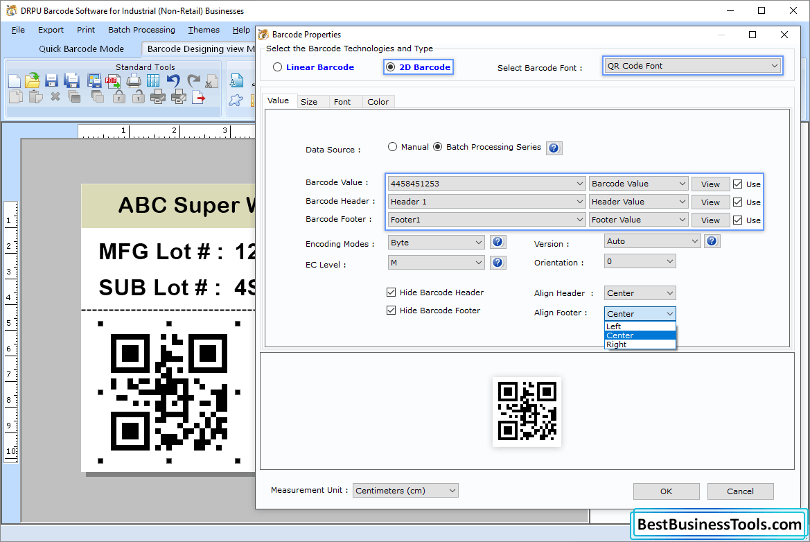 Industrial label maker warehousing labeling creates manufacturers barcode