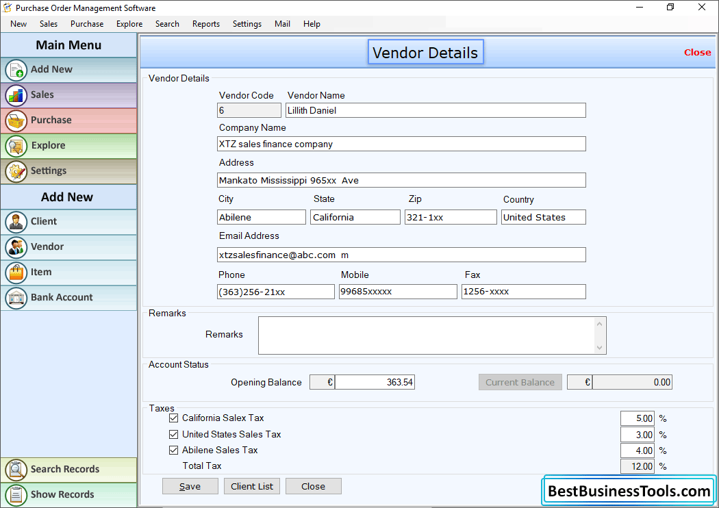 Purchase order processing business billing and invoicing system ...